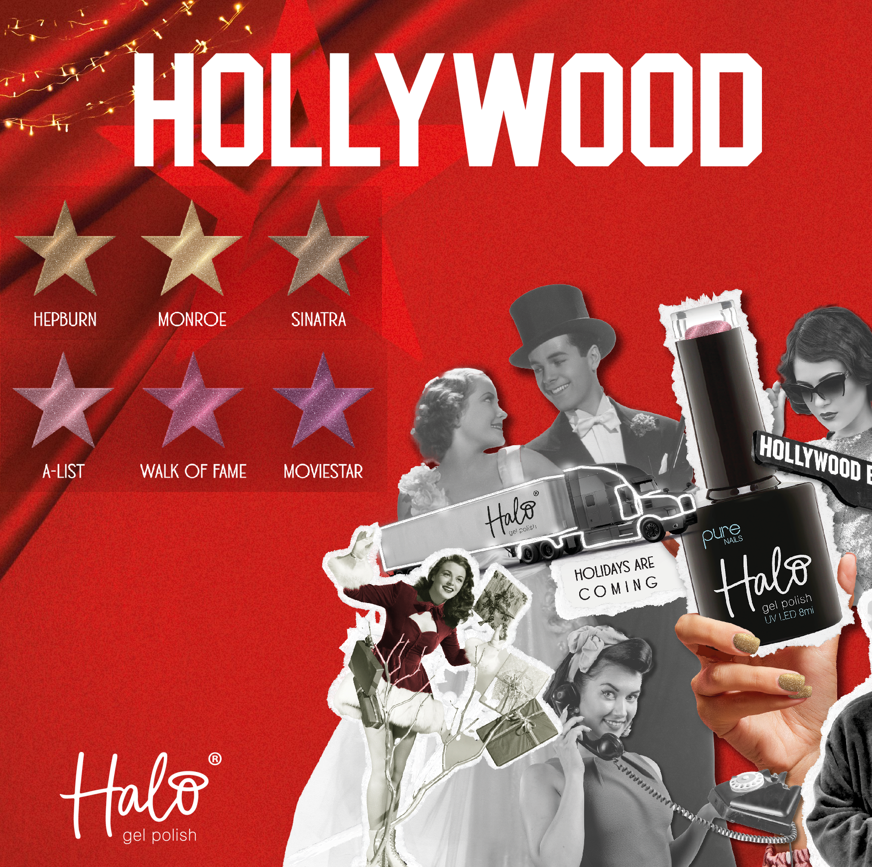 Gel Polish Collection - Hollywood by Halo – NailX