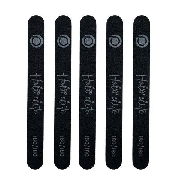 Halo Elite Black Straight File 180/180 – NailX