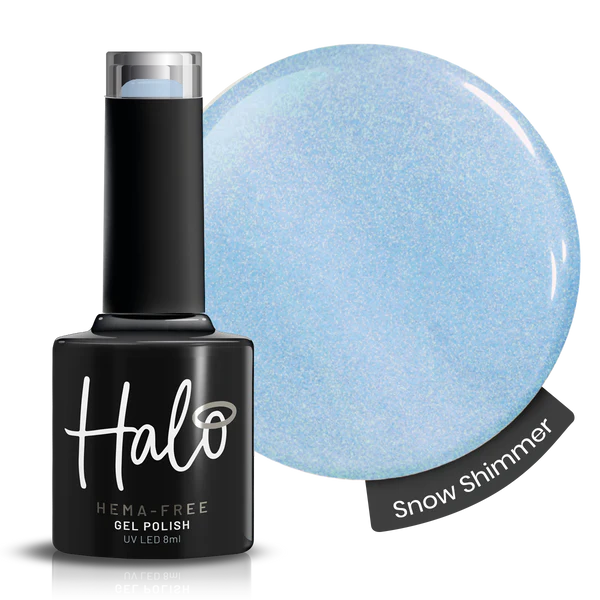 Halo Gel Polish 8ml Snow Shimmer – NailX